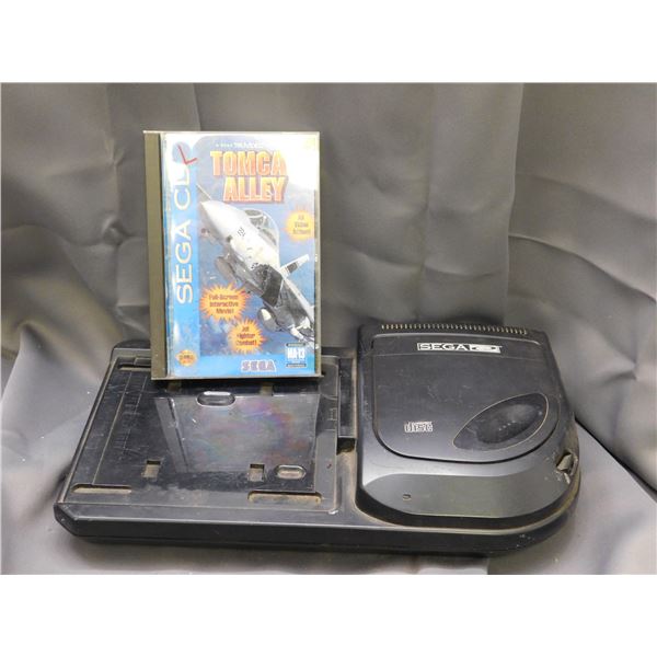 Sega CD with Tomcat Alley Game