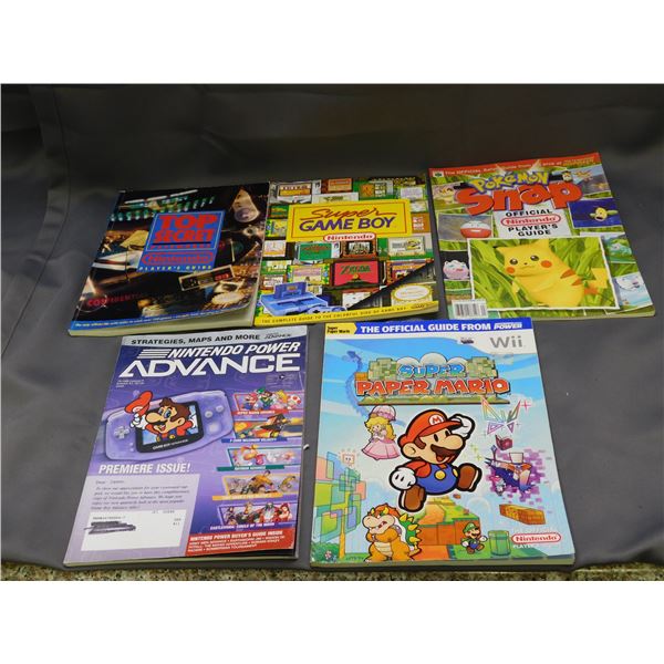Lot of 5 Vintage Nintendo Players Guides, Book Gameboy Advance 2001 ...