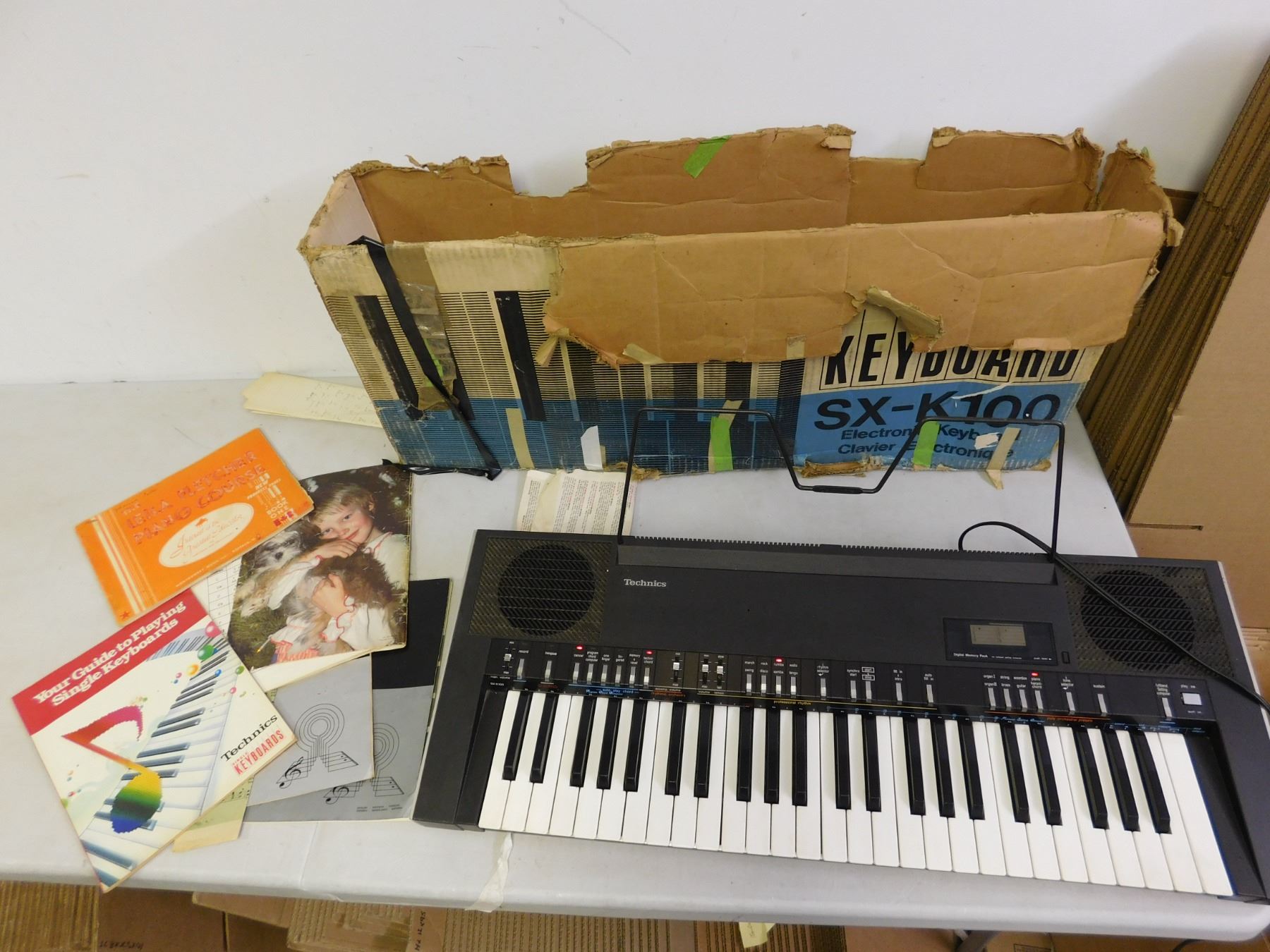 Technics SX-K100 Electric Keyboard *works*