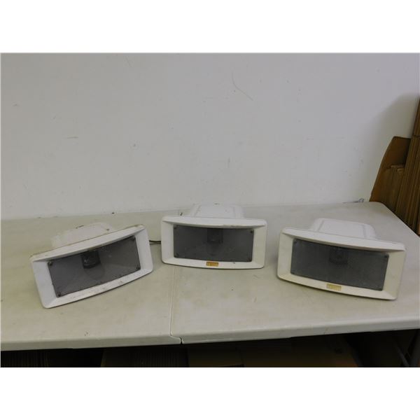 Lot of 3 TOA Wide Range Speakers Model CS-304
