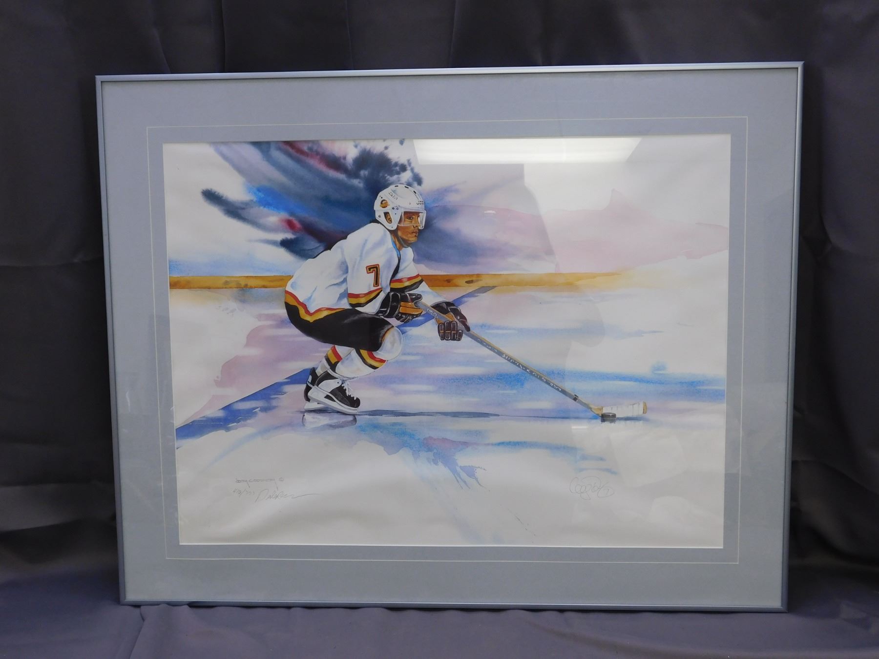 Framed Limited Edition Print Cliff Ronning "Cliff's Edge" Artist Signed ...