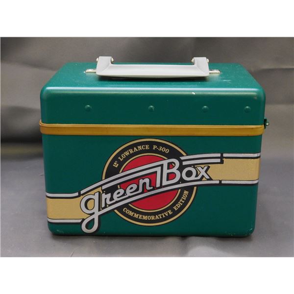 Green Box Fish Locator by Lowrance Model P-300 Commemorative Edition ...