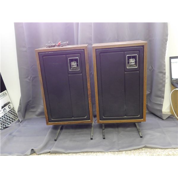 Pair of Zenith Allegro 3000 10" Woofer Speakers with Stands