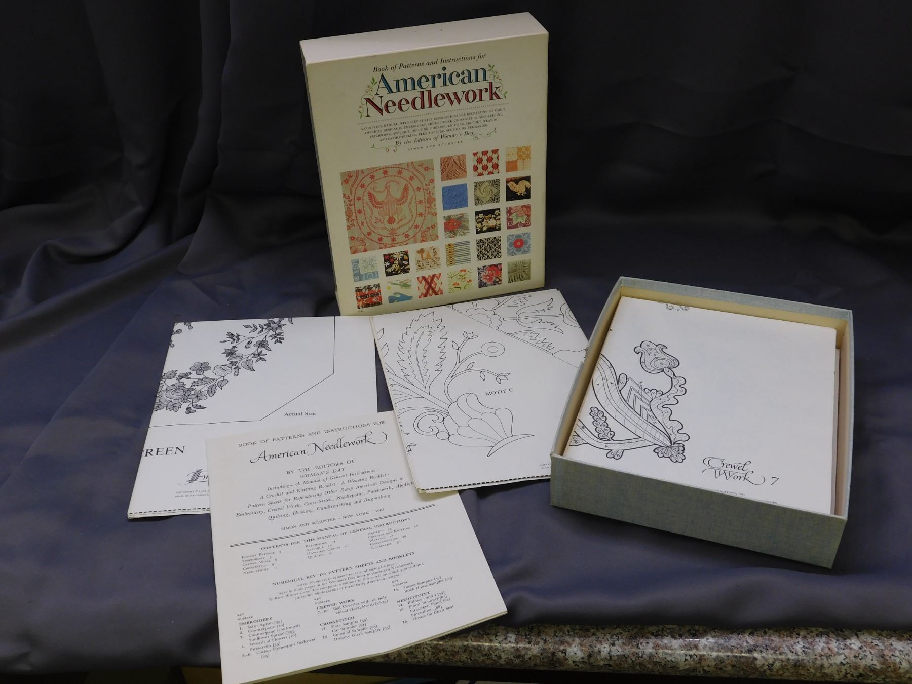 American Needlework Book of Patterns and Instructions