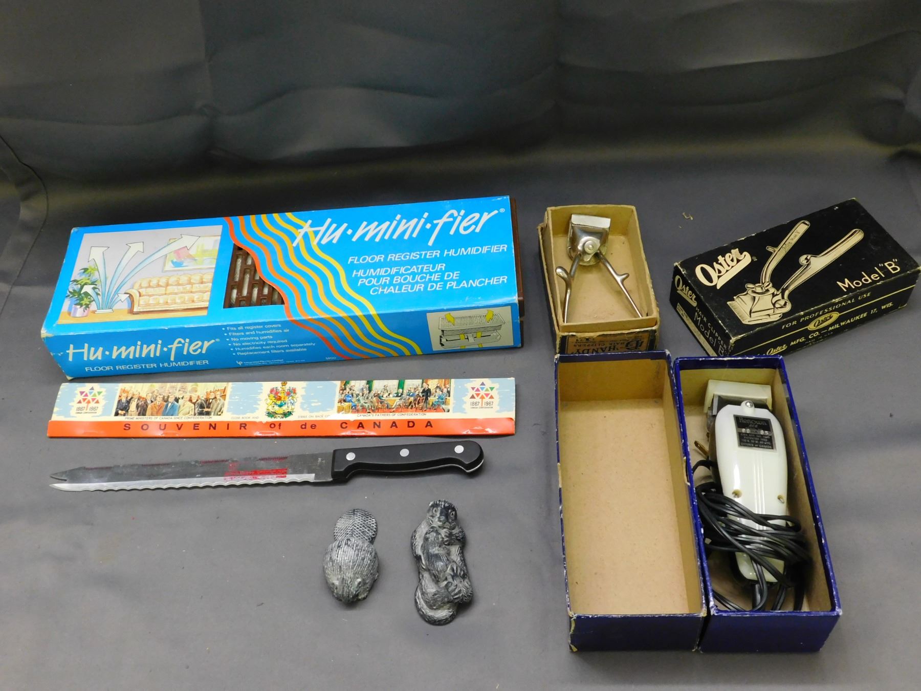 Lot of Assorted Oster Model B, Renown Ace Razor, Handy Hair Clippers ...