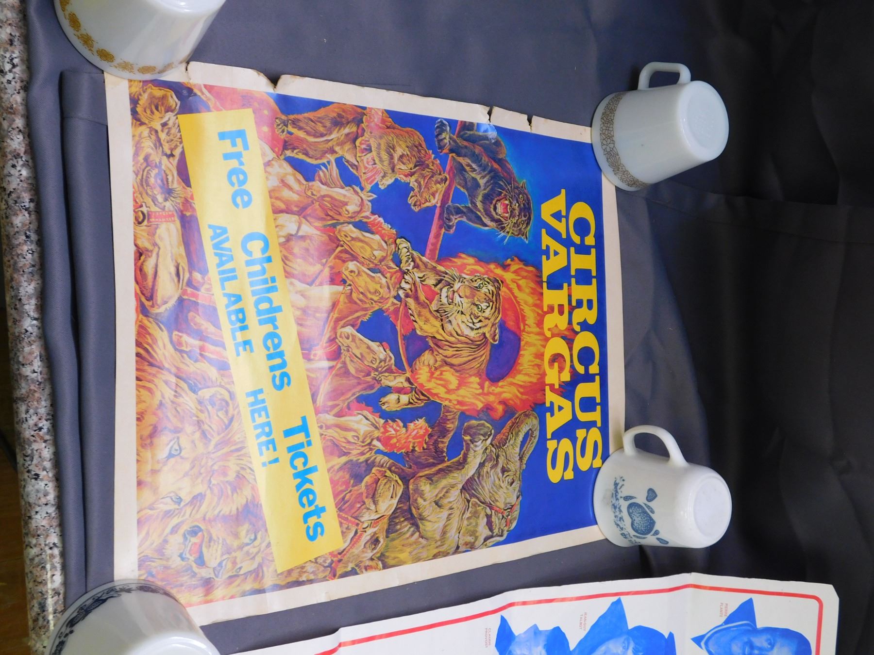 1983 Montreal Canadians Old Timers vs Jets Old Timers Poster and Circus ...