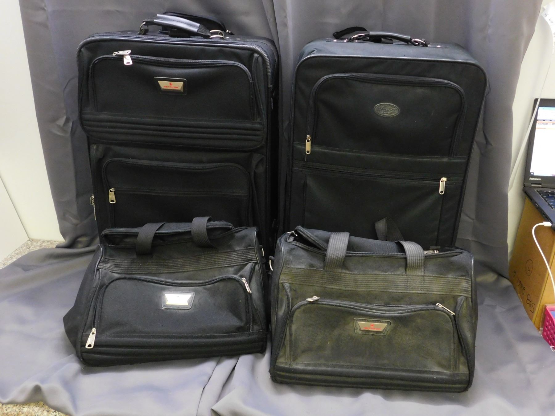 Air Canada Luggage Bags 1 Suitcase, 2 Carry On Bags and 1 Protocol Suitcase