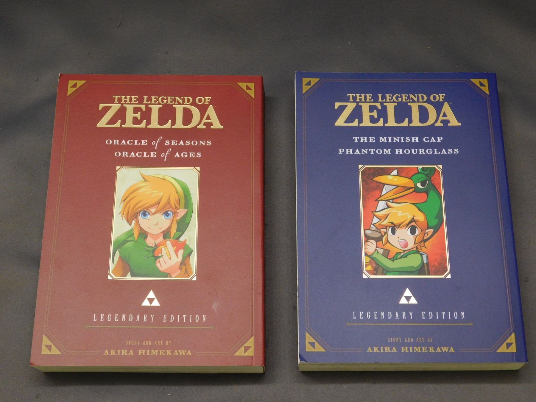 Lot of 2 The Legend of Zelda Akira Himekawa Art Manga Books The Minish ...