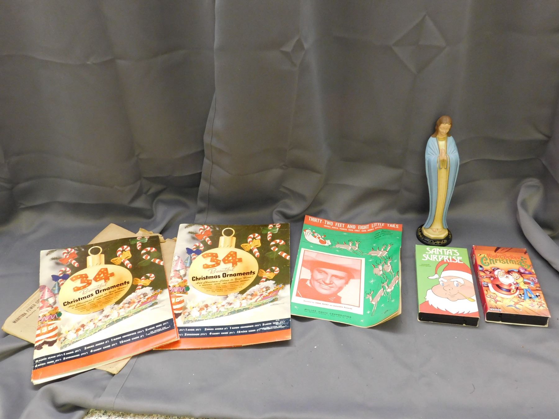 Hartland Mary, VHS Christmas Movies, 1940s Holiday Sheet Music, Vintage ...