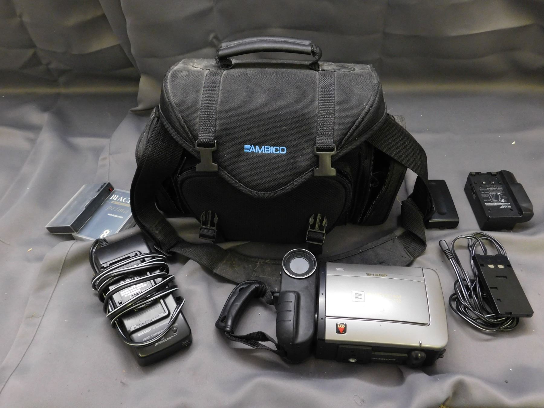 Sharp 8 Viewcam Hi-Fi Liquid Crystal Video Camera VL-E30 LCD with ...