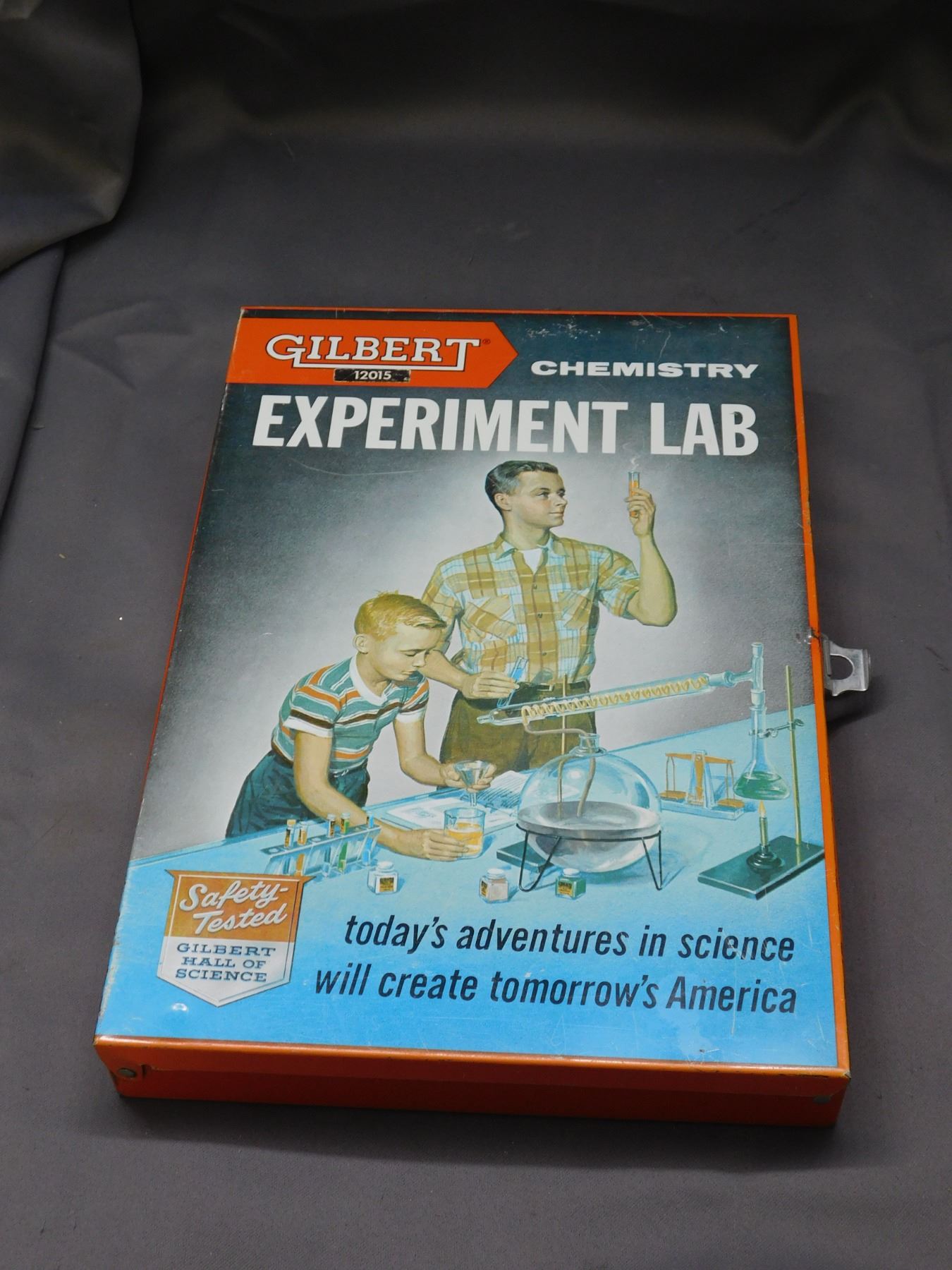 Vintage 1950s Gilbert 12015 Chemistry Experiment Lab Playset
