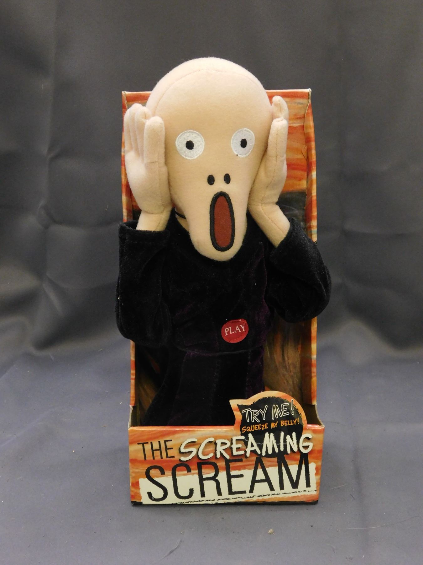 The Screaming Scream Plush Toy with Sound
