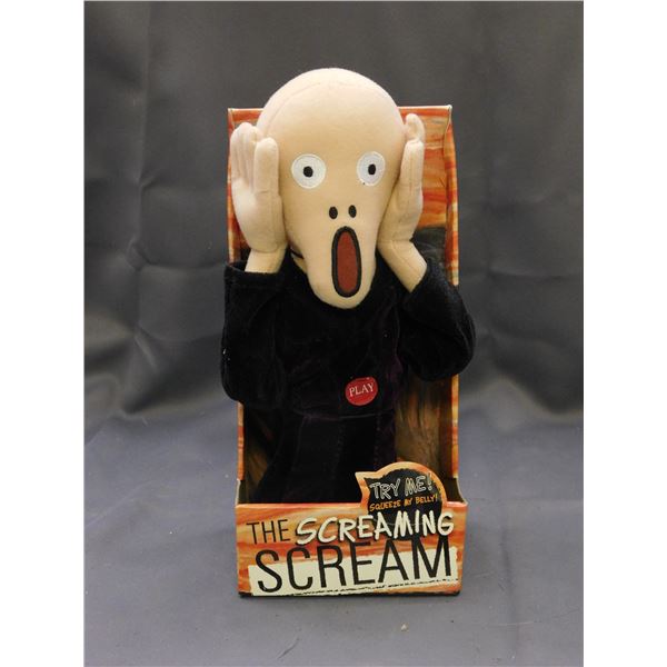 The Screaming Scream Plush Toy with Sound