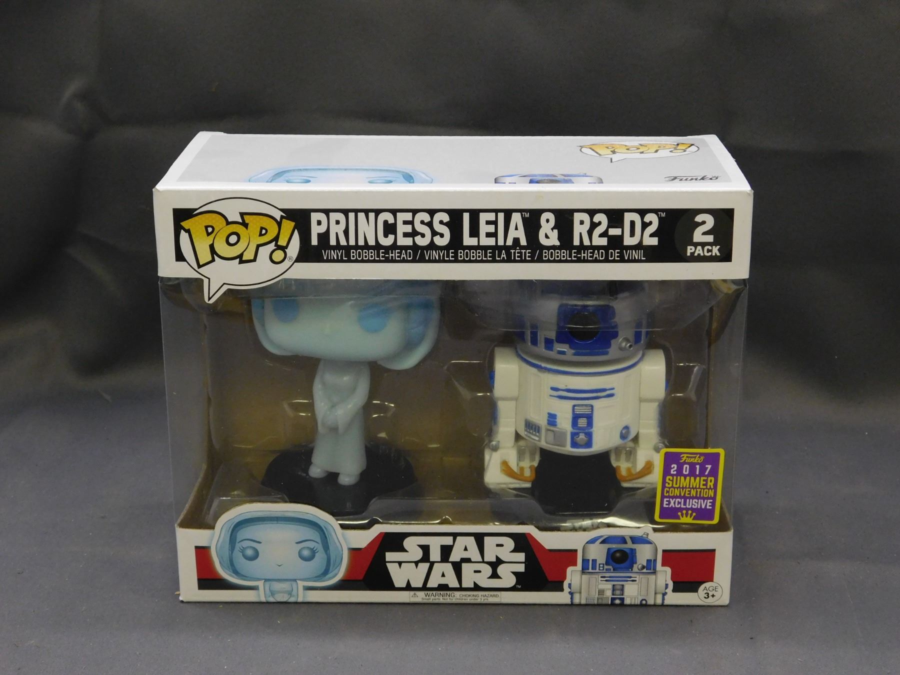 Funko POP! Princess Leia & R2D2 2-Pack 2017