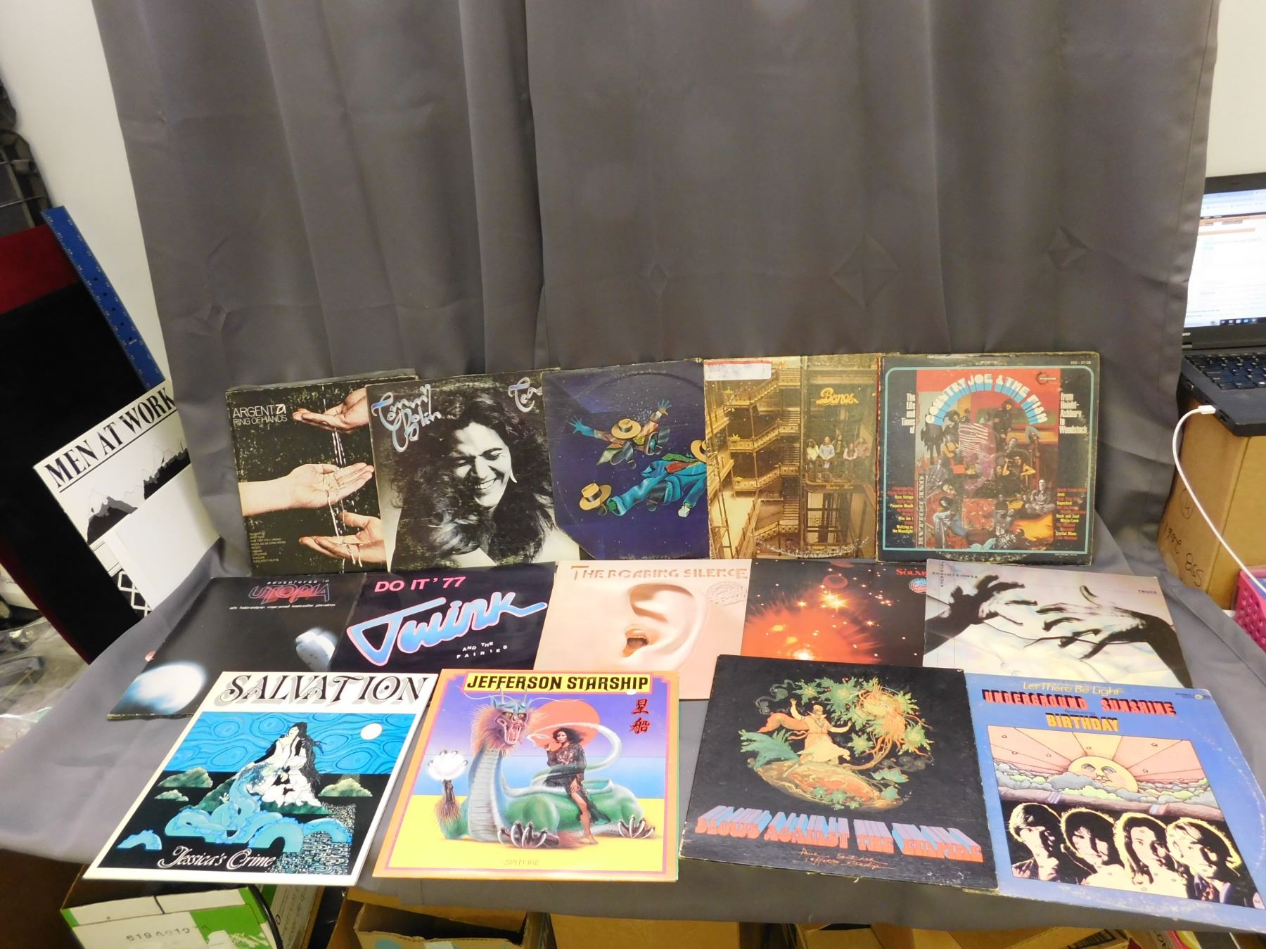 Lot of 14 Vinyl Records LPs 70s Rock, Psych, Prog, Blues, Etc