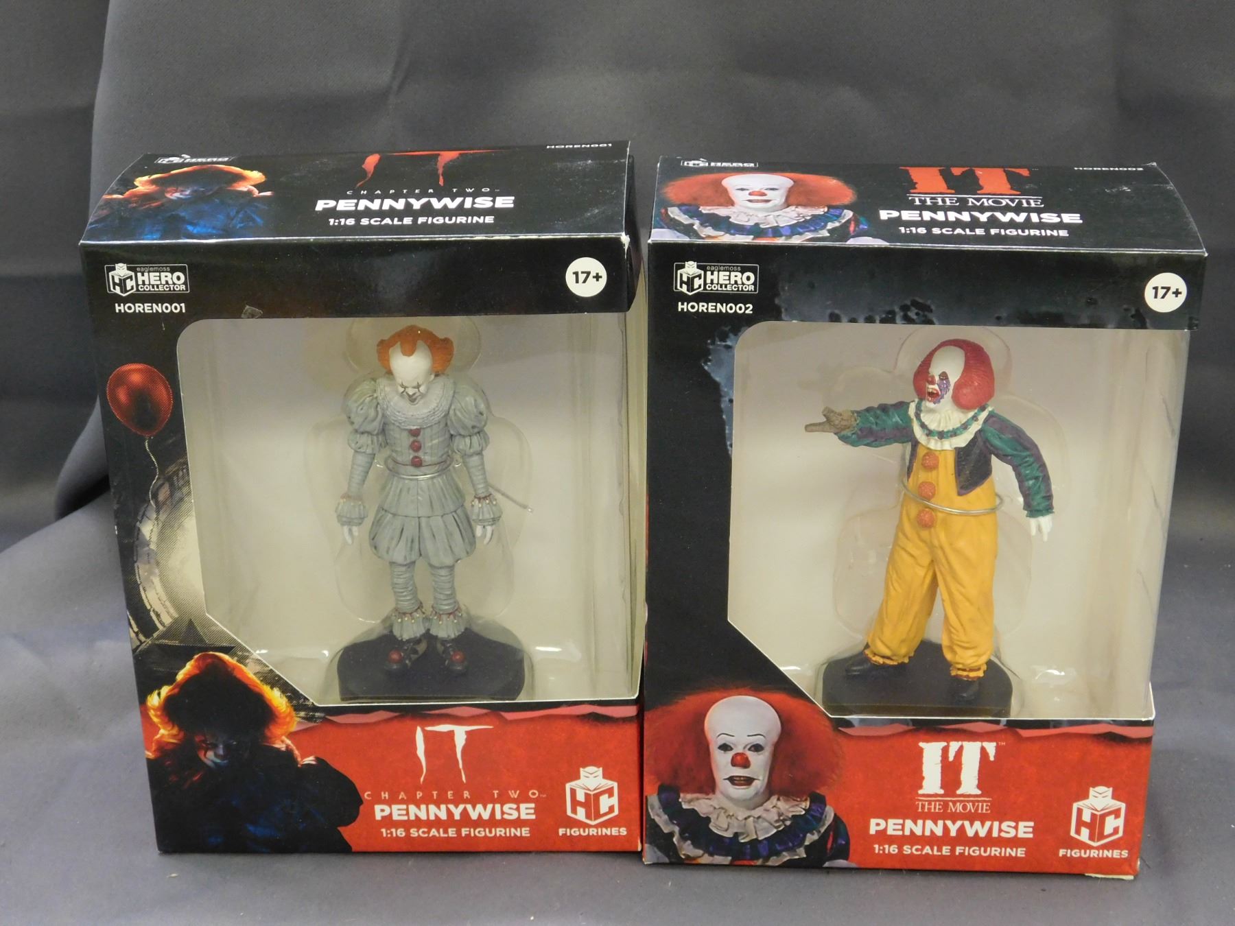 Lot of 2 HERO Collector It The Movie Pennywise and It Chapter Two ...