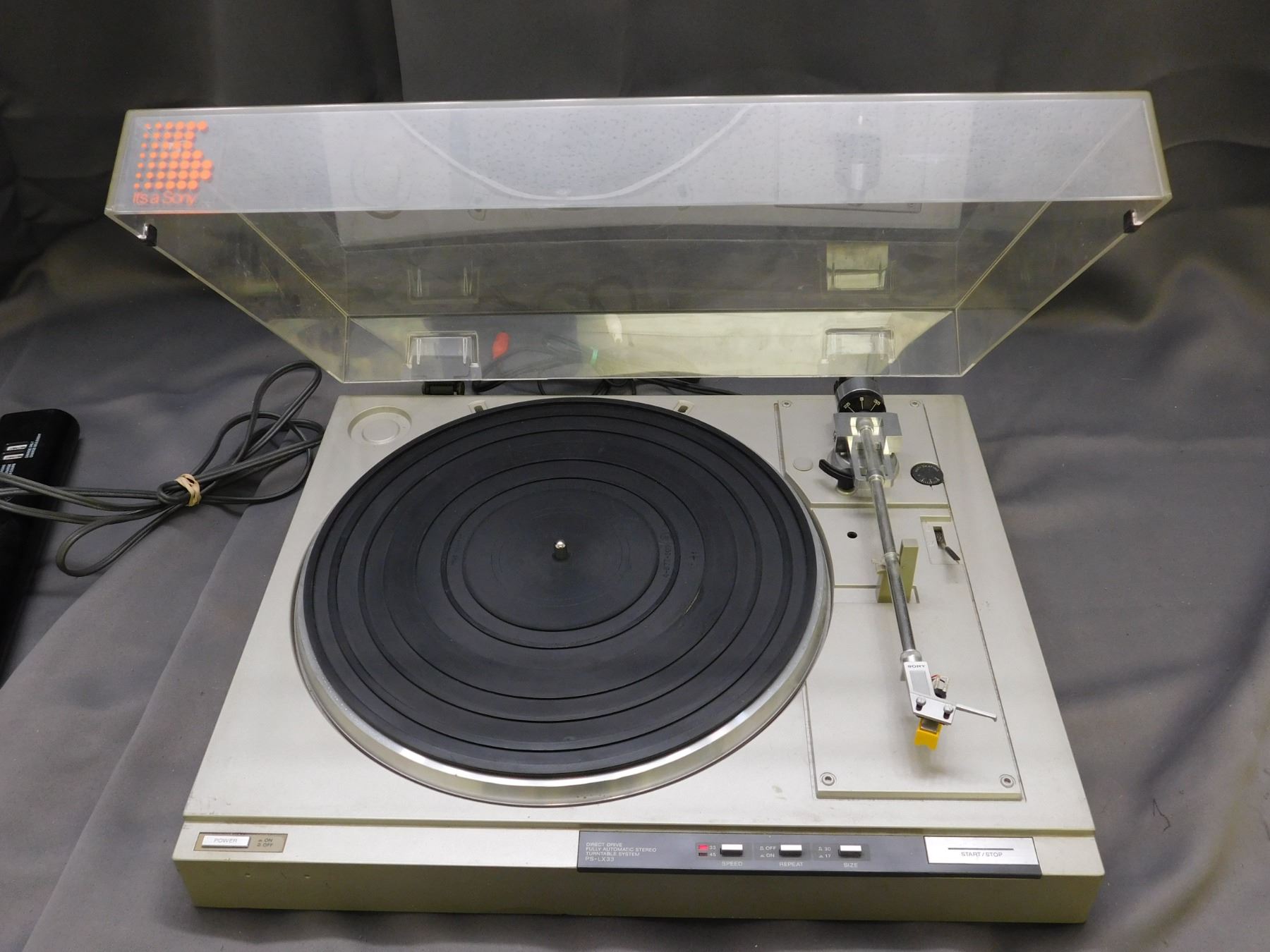 Sony PS-LX33 Direct Drive Fully Automatic Turntable