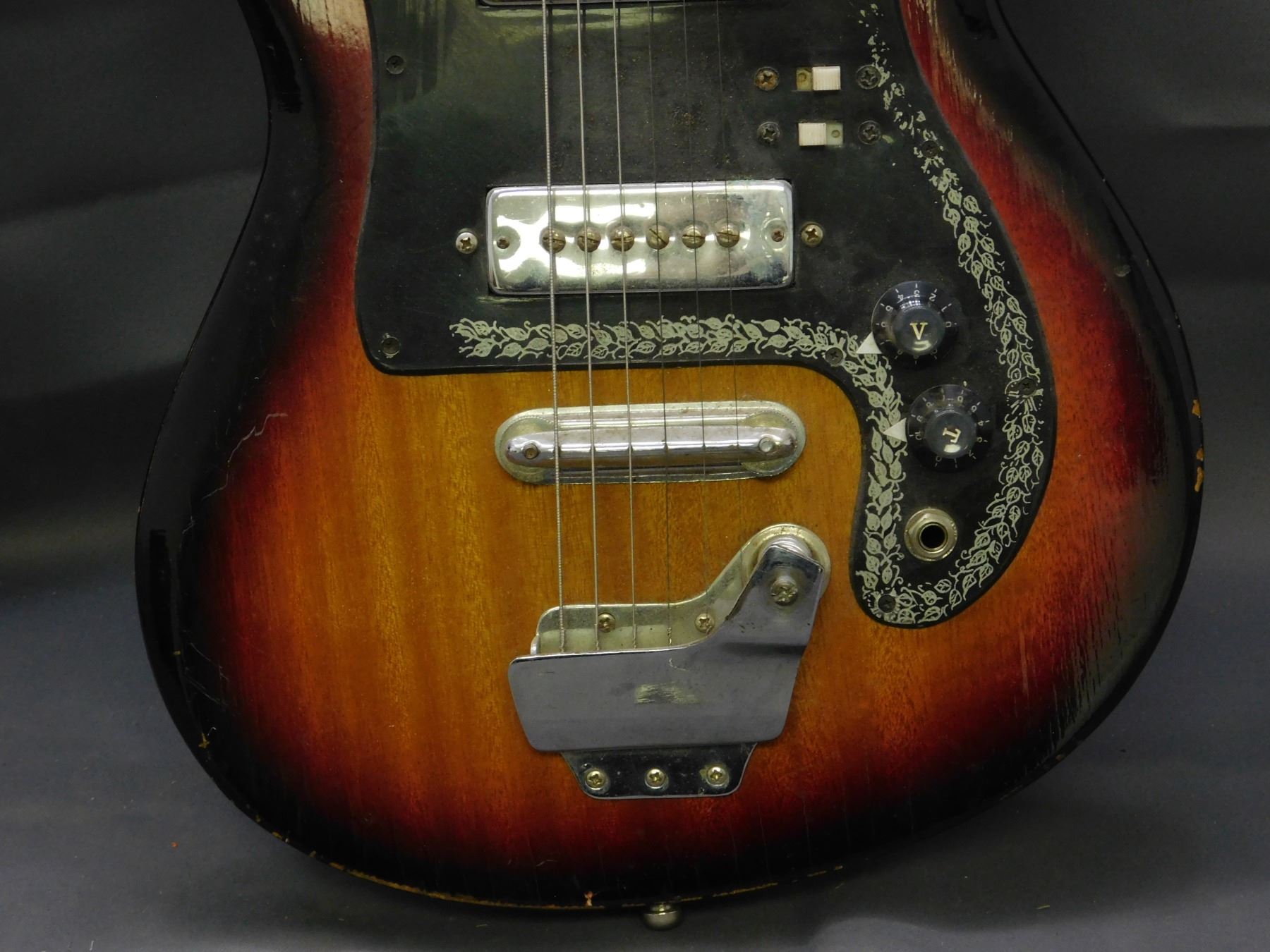 1960s Raven Electric Guitar SG Style