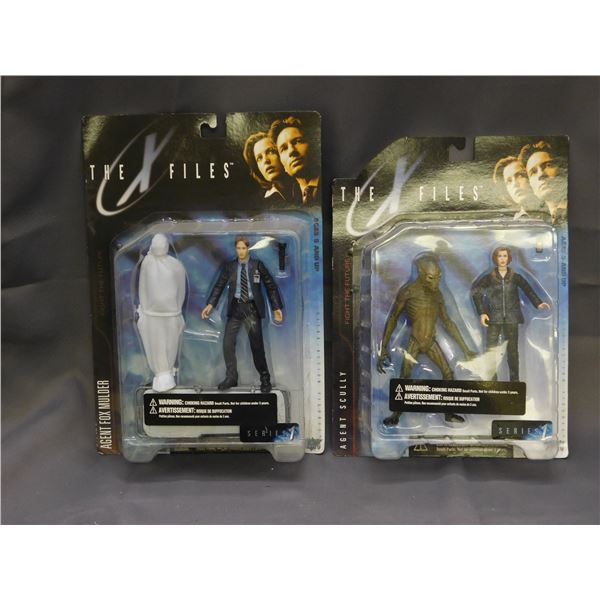 Lot of 2 Mcfarlane The X Files Series 1 Packaged Action Figures Agent ...