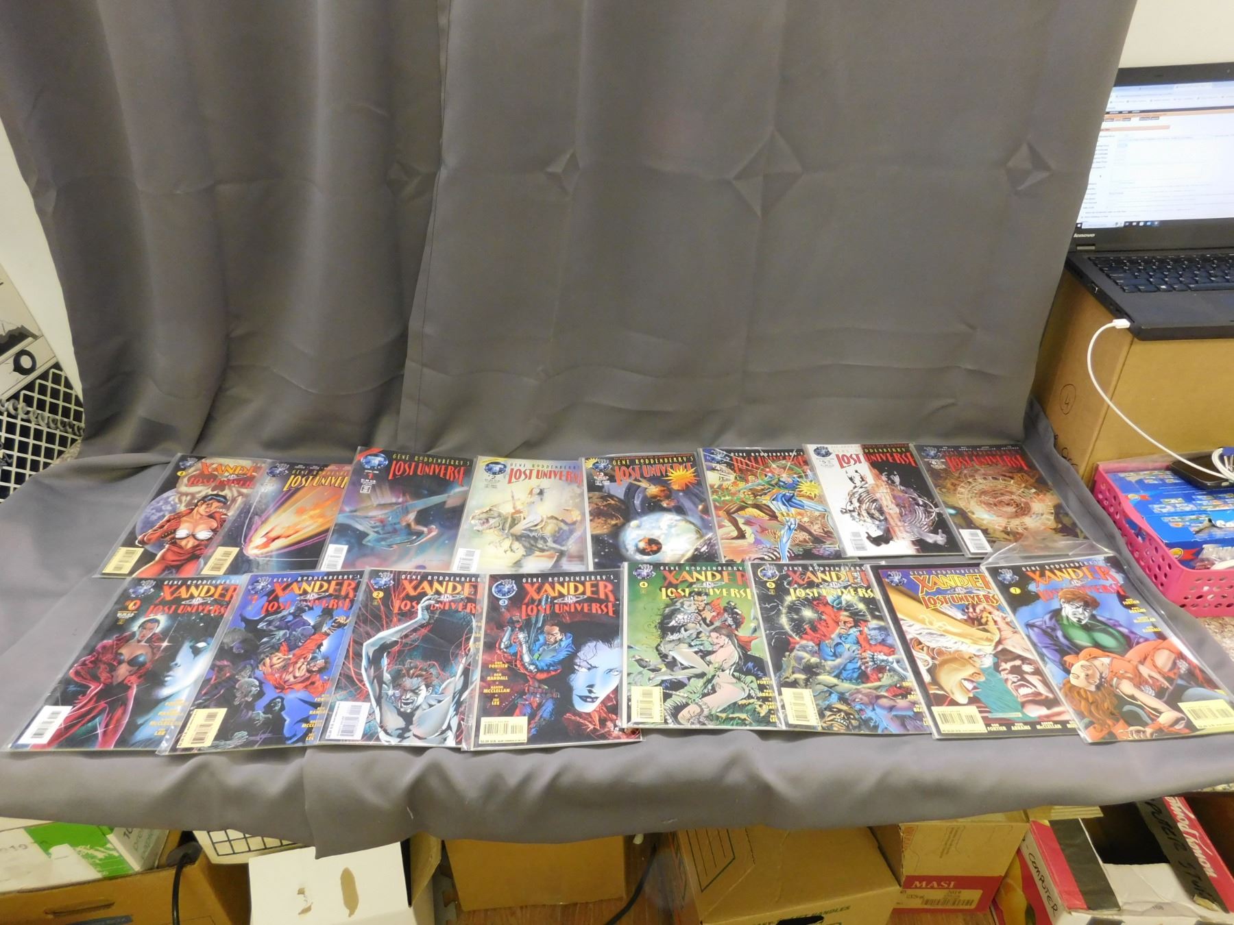 Lot of 16 Comic Books Gene Roddenberry Lost Universe, Xander in Lost ...