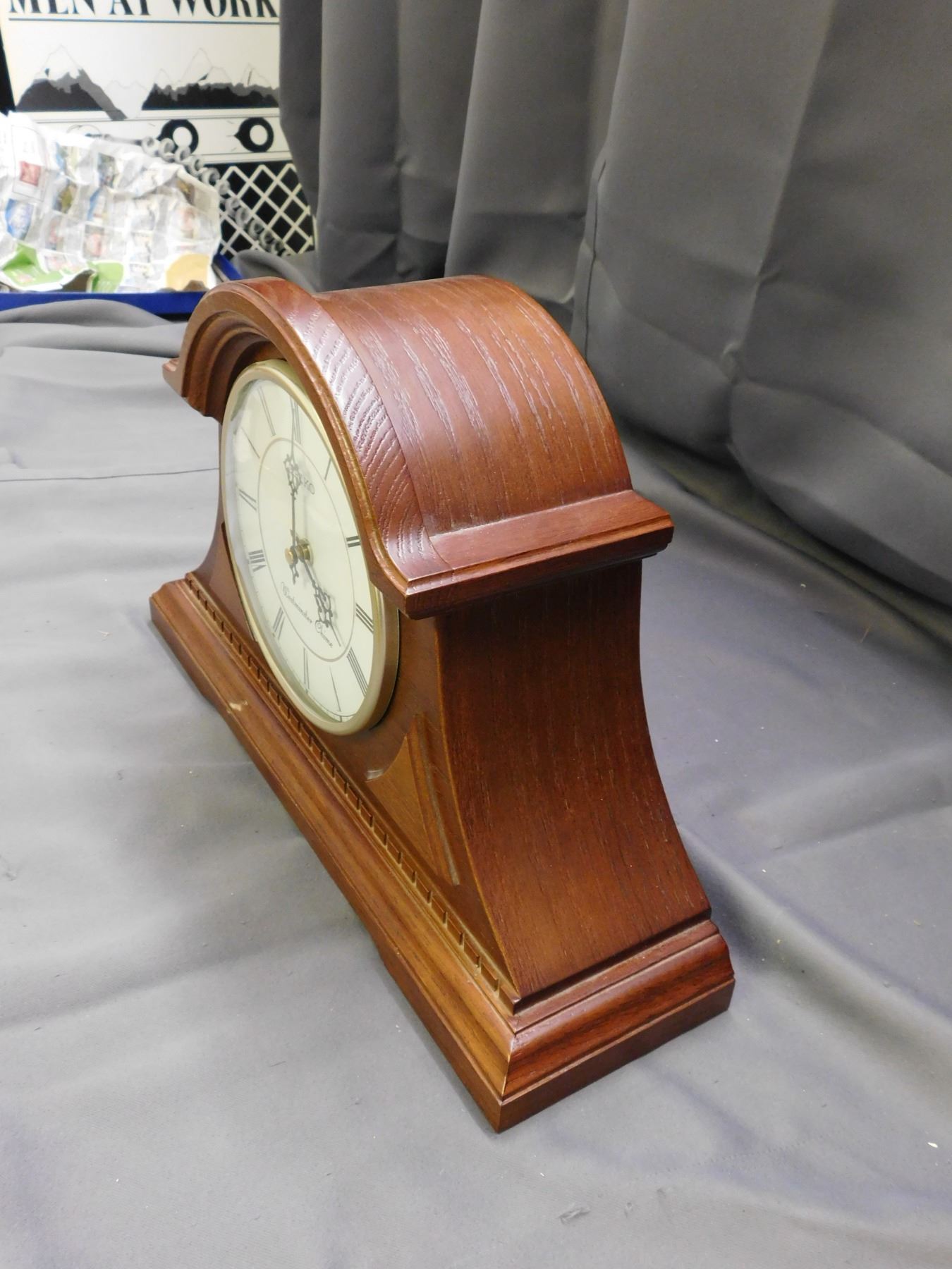 SEIKO Wooden Mantle Clock Westminster Chime