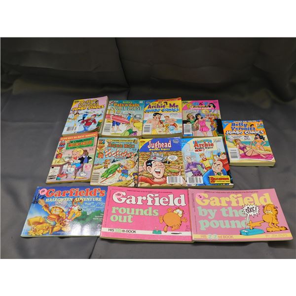 Lot of 12 Archie & Garfield Pocket Books Digest Comics