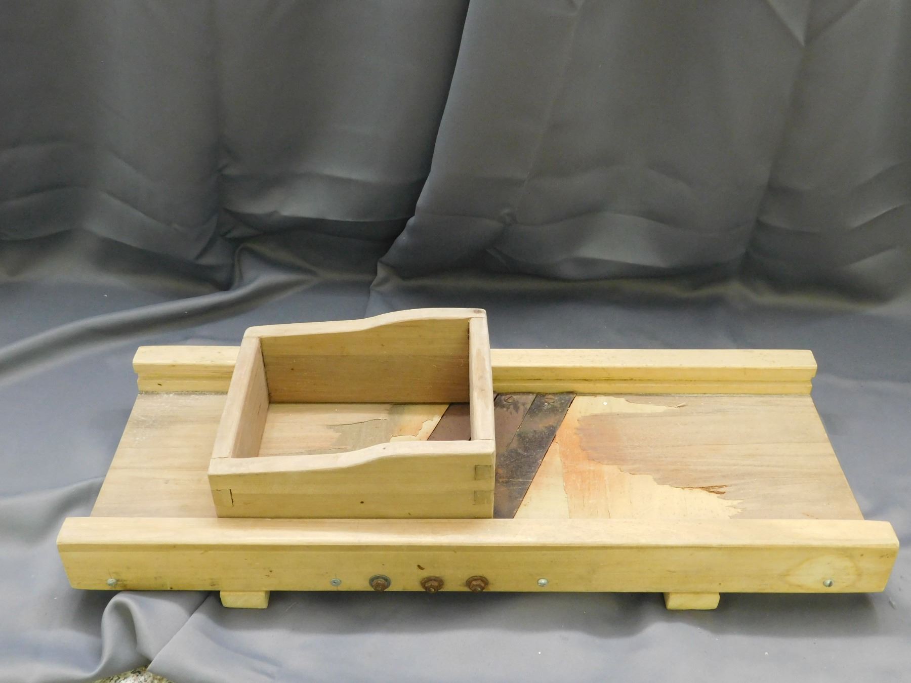 Vintage Wooden Cabbage Slicer