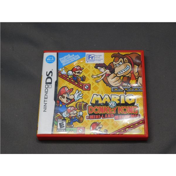 Nintendo DS Mario vs Donkey Kong Mini Land Mayhem! Game
