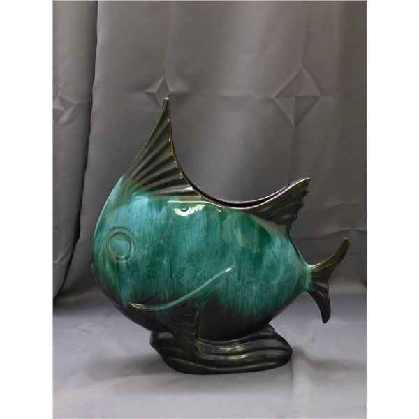 Blue Mountain Pottery Co Angel Fish Planter Large