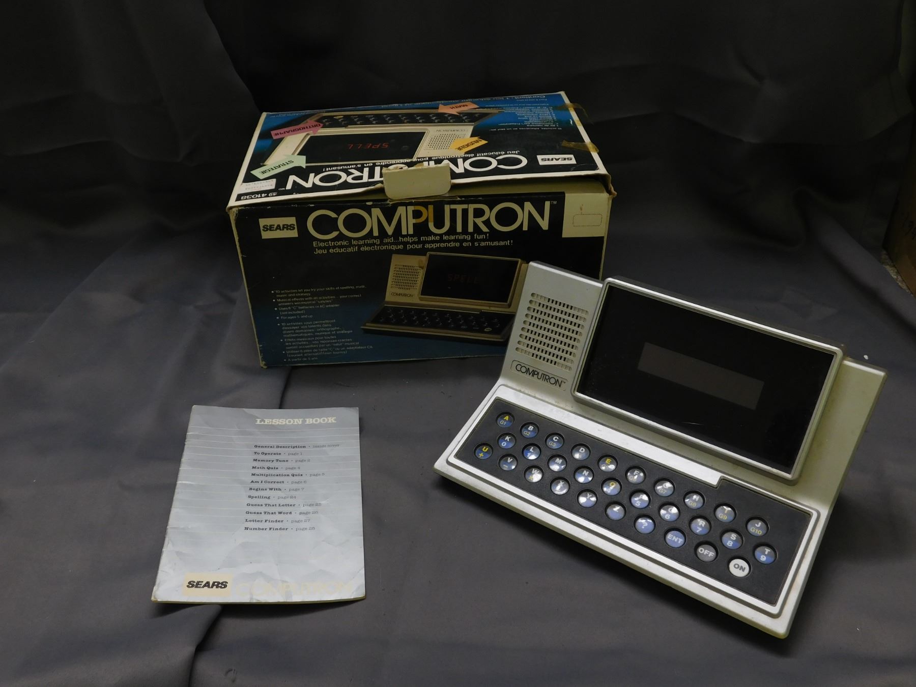 Vintage Sears Computron Electronic Learning Aid