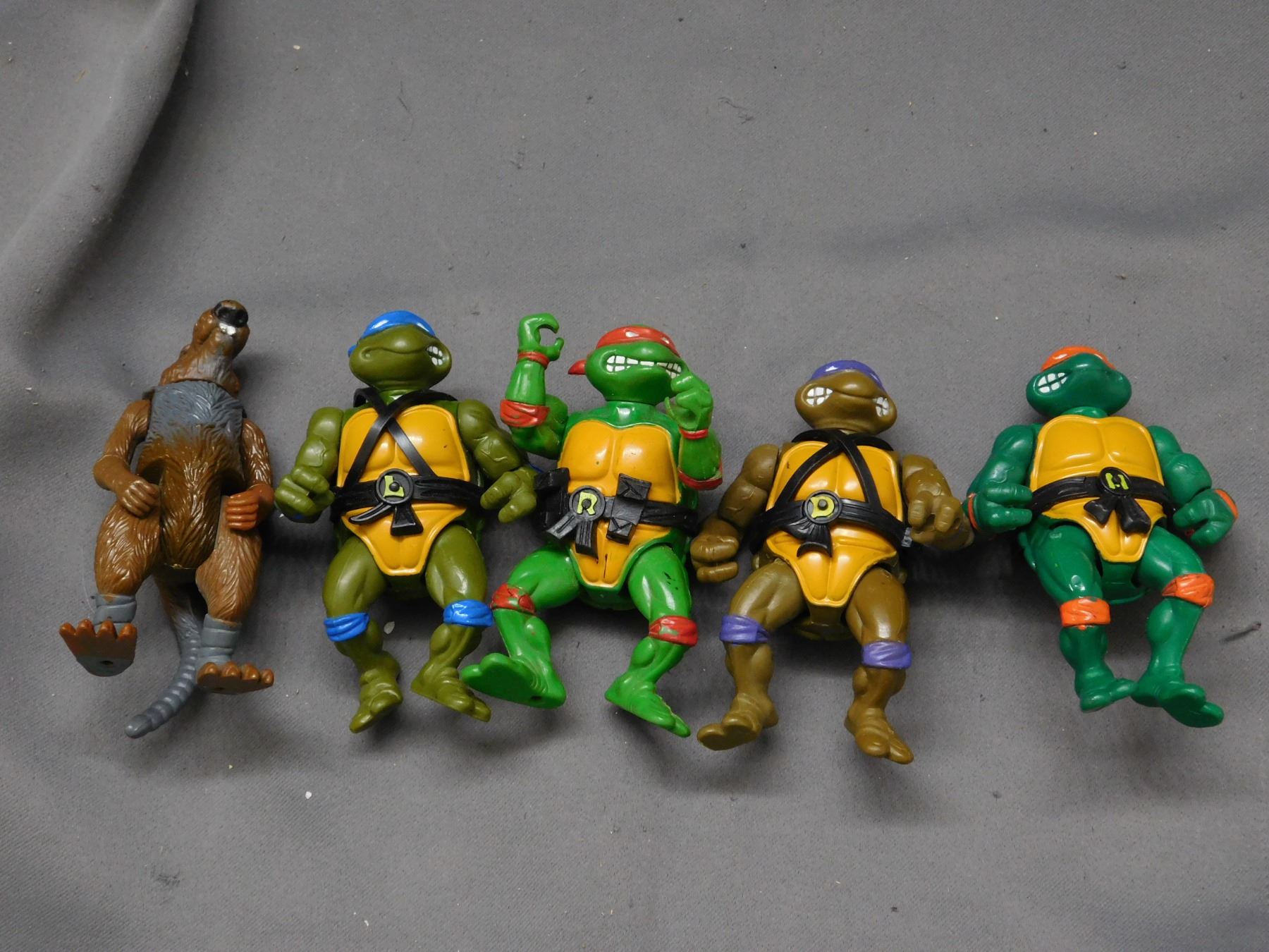 Lot of 5 1988 Mirage Studios TMNT Teenage Mutant Ninja Turtles Main ...