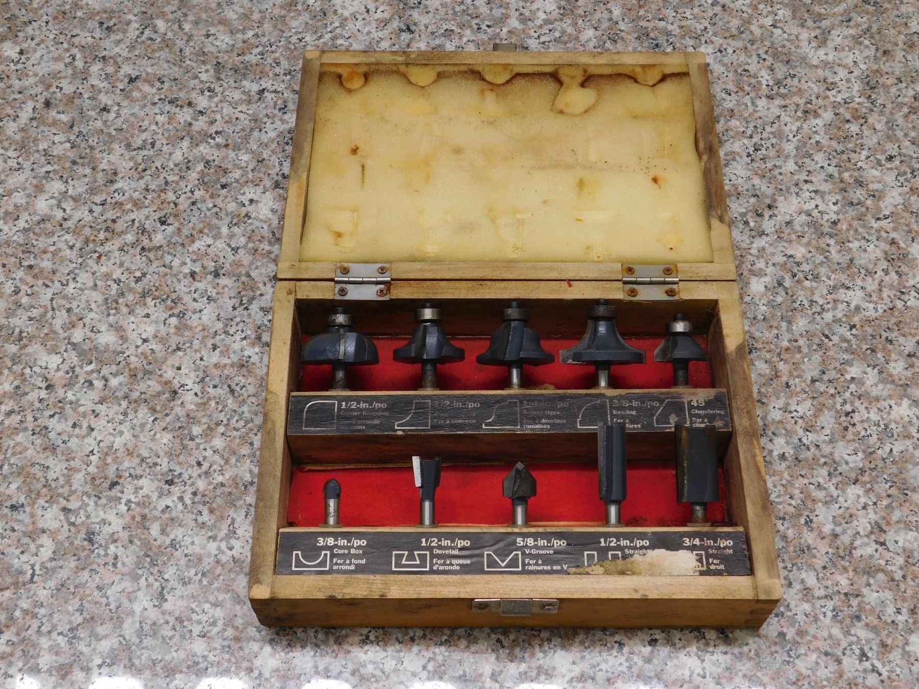 Craftsman Router Bit Set