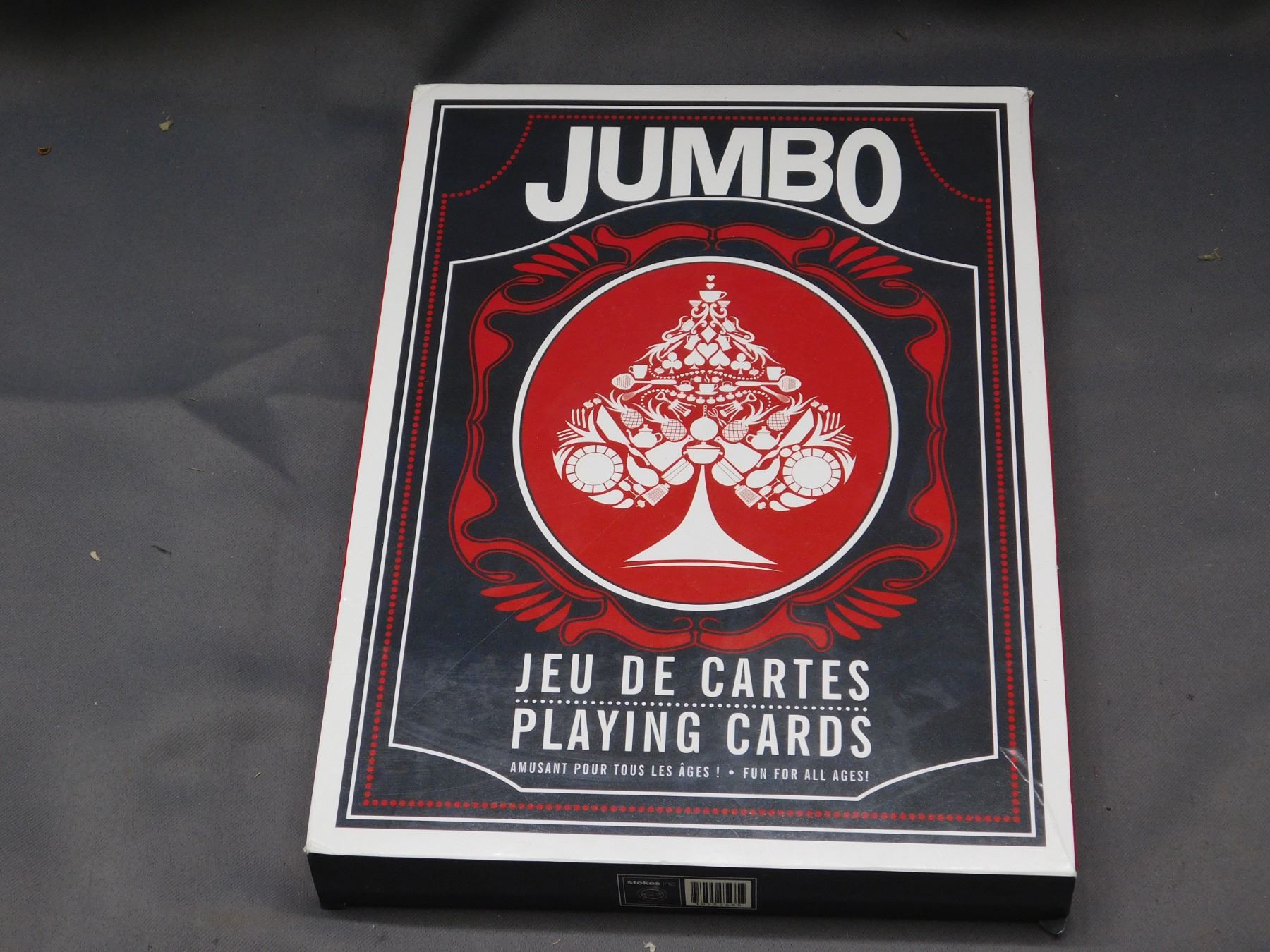 Pack of Jumbo Playing Cards 8"x11"