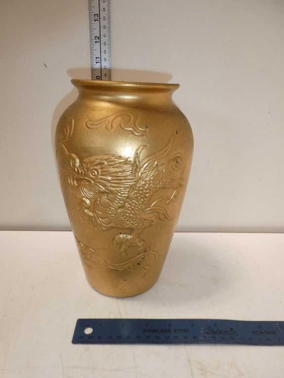 Medalta Potteries Asian Theme Vase