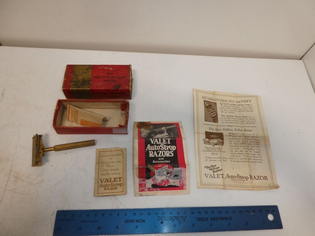 Antique "The Million Dollar Razor"