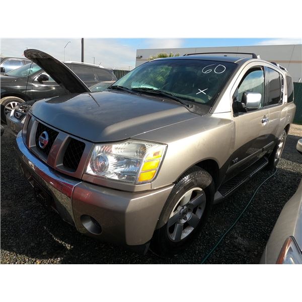 NISSAN ARMADA 2007 T