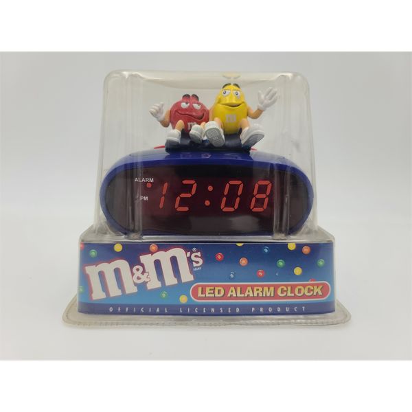 Officially Licensed M&M's LED Alarm Clock
