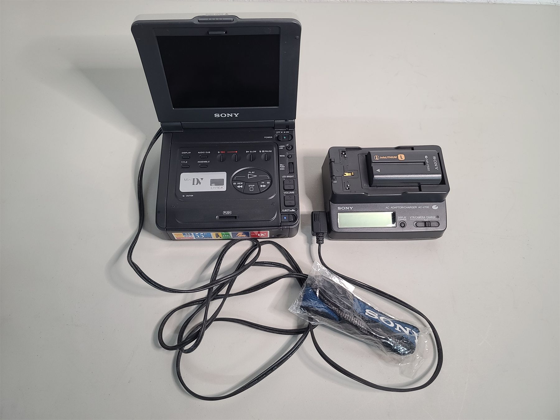 Sony GV-D900 Video Walkman Digital Video Cassette Recorder - Bosley ...