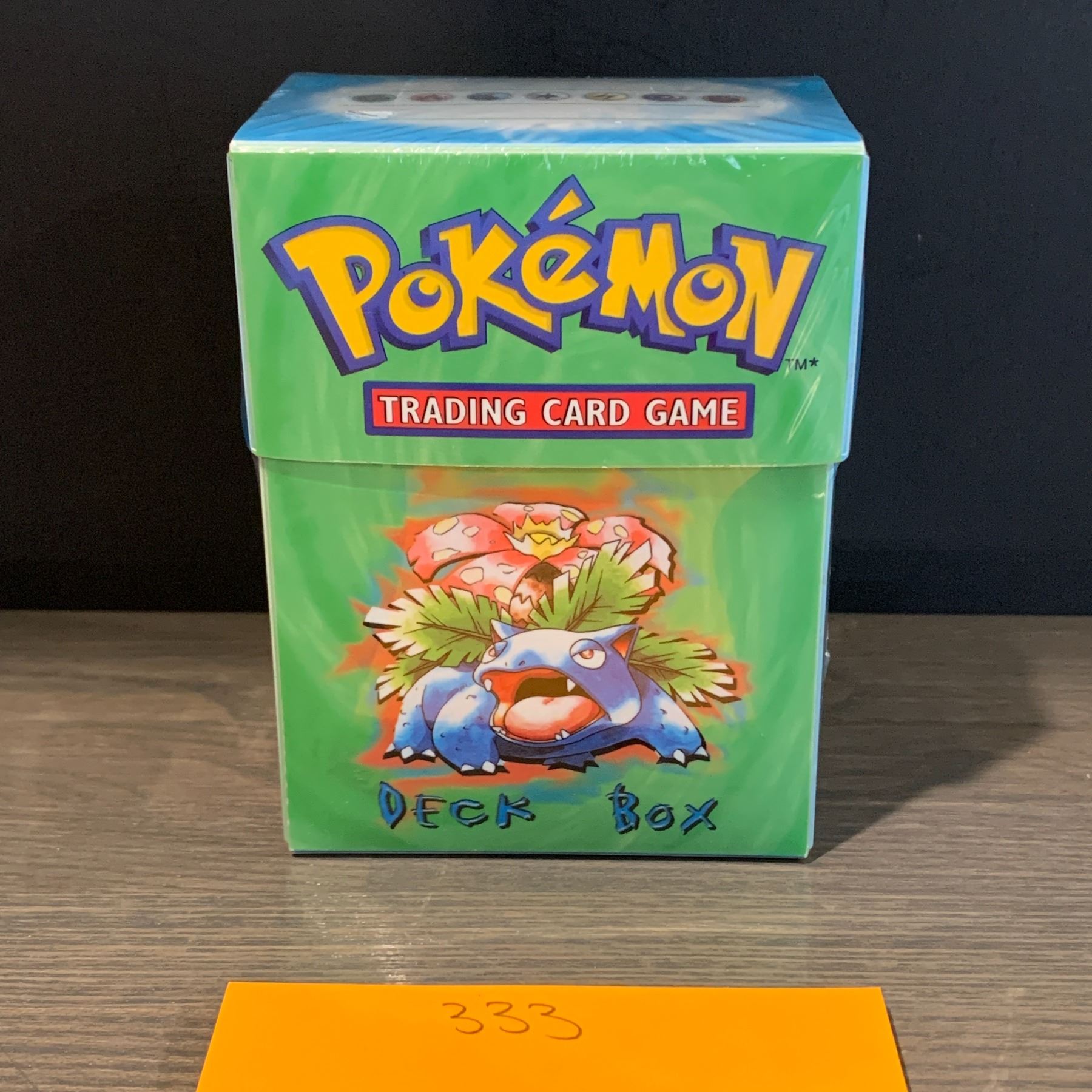 Rare Factory Sealed 1990s Venusaur deck box