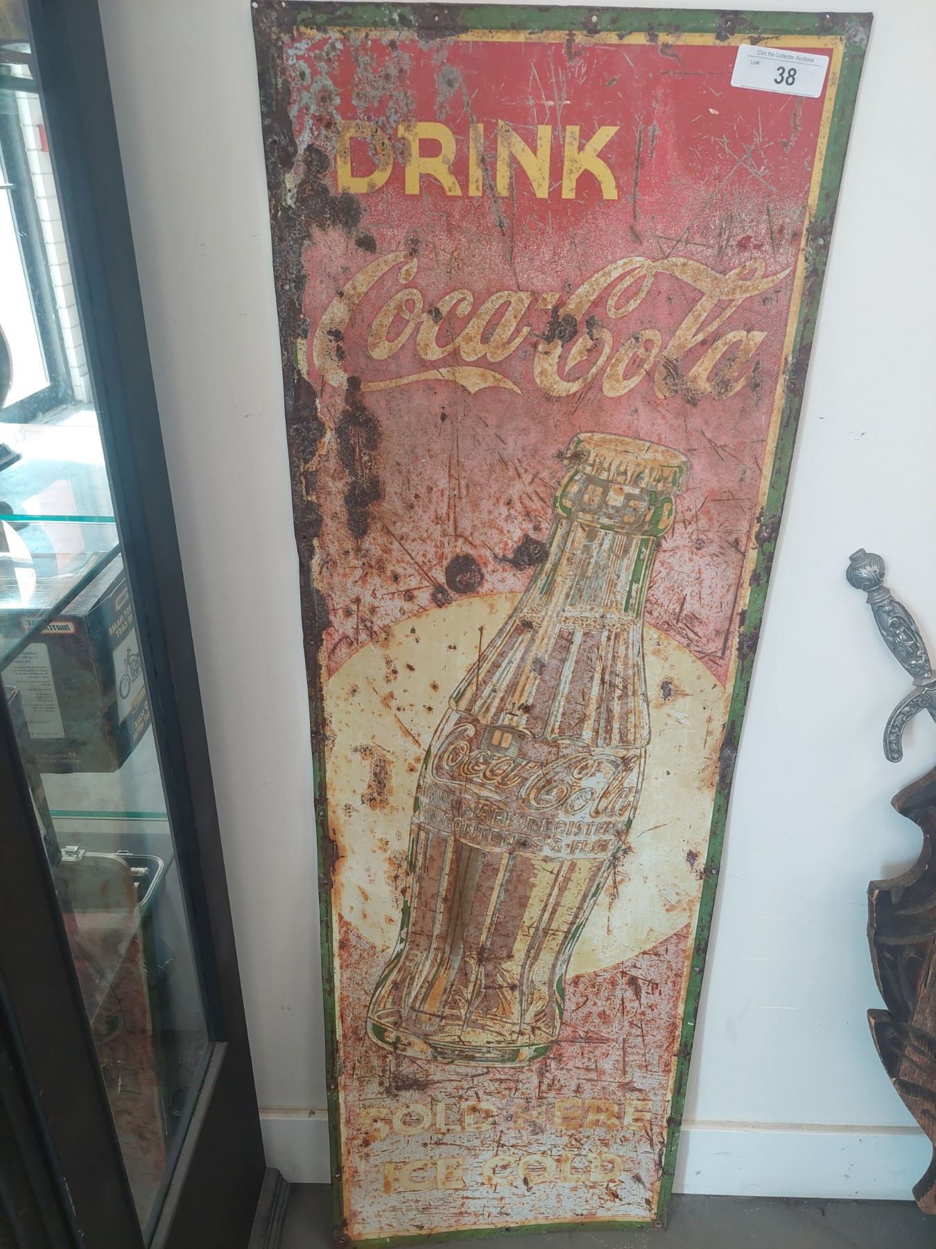 Vintage 50s Coca Cola Sign