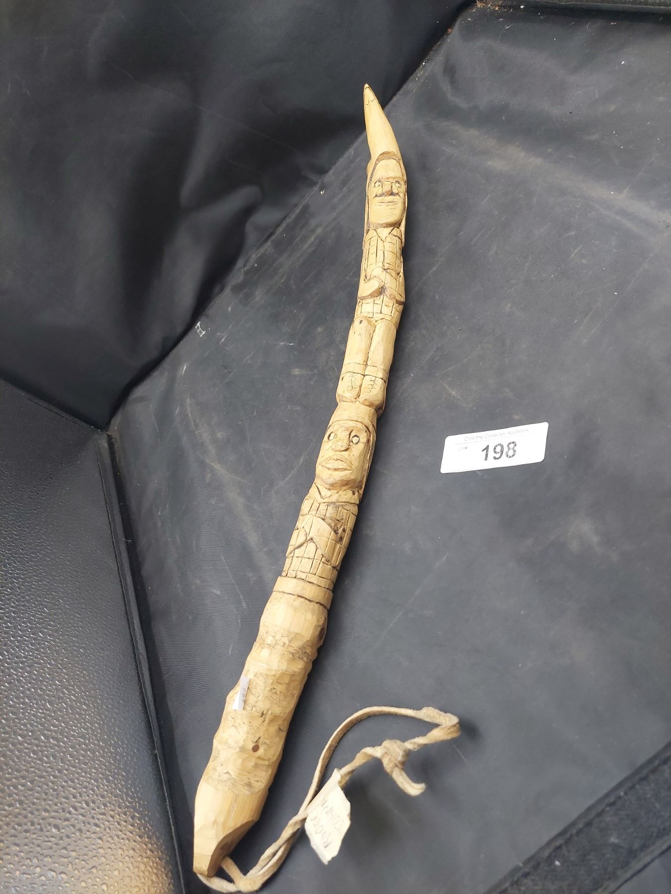First Nations Carved Stick