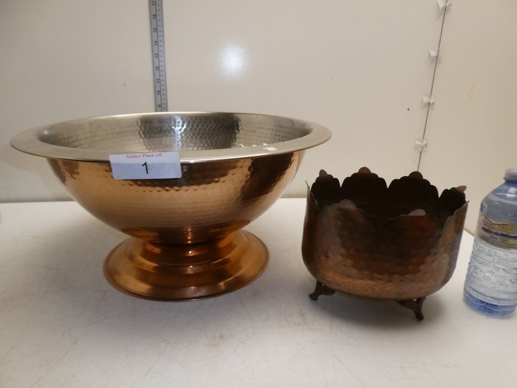 decorative metal bowls