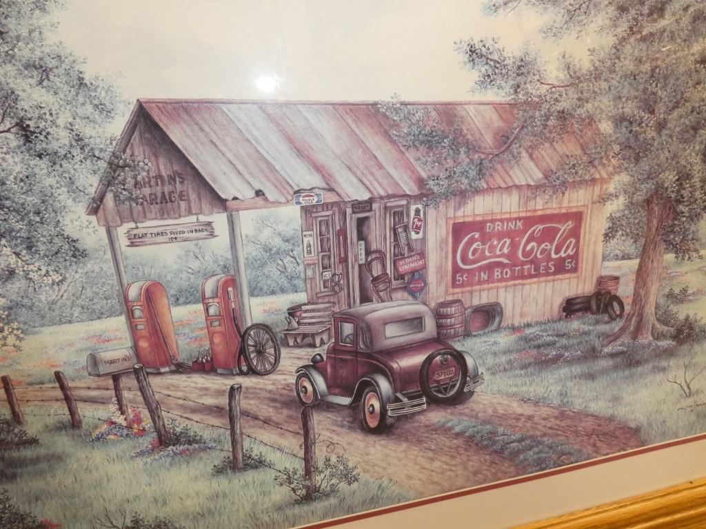 Coca Cola art print