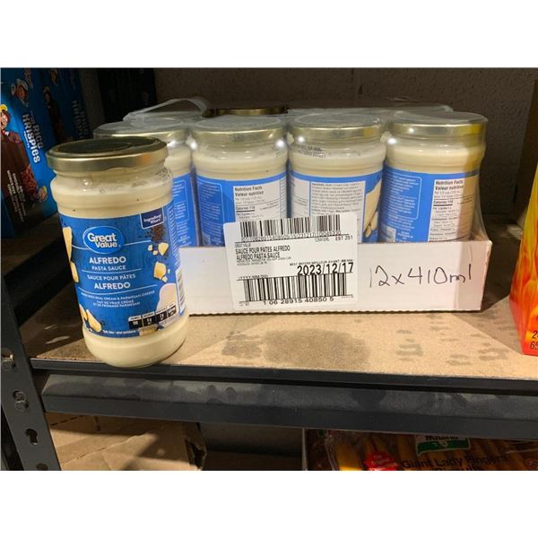 Great Value Alfredo Pasta Sauce 12 X 410g A D Auction Depot Inc