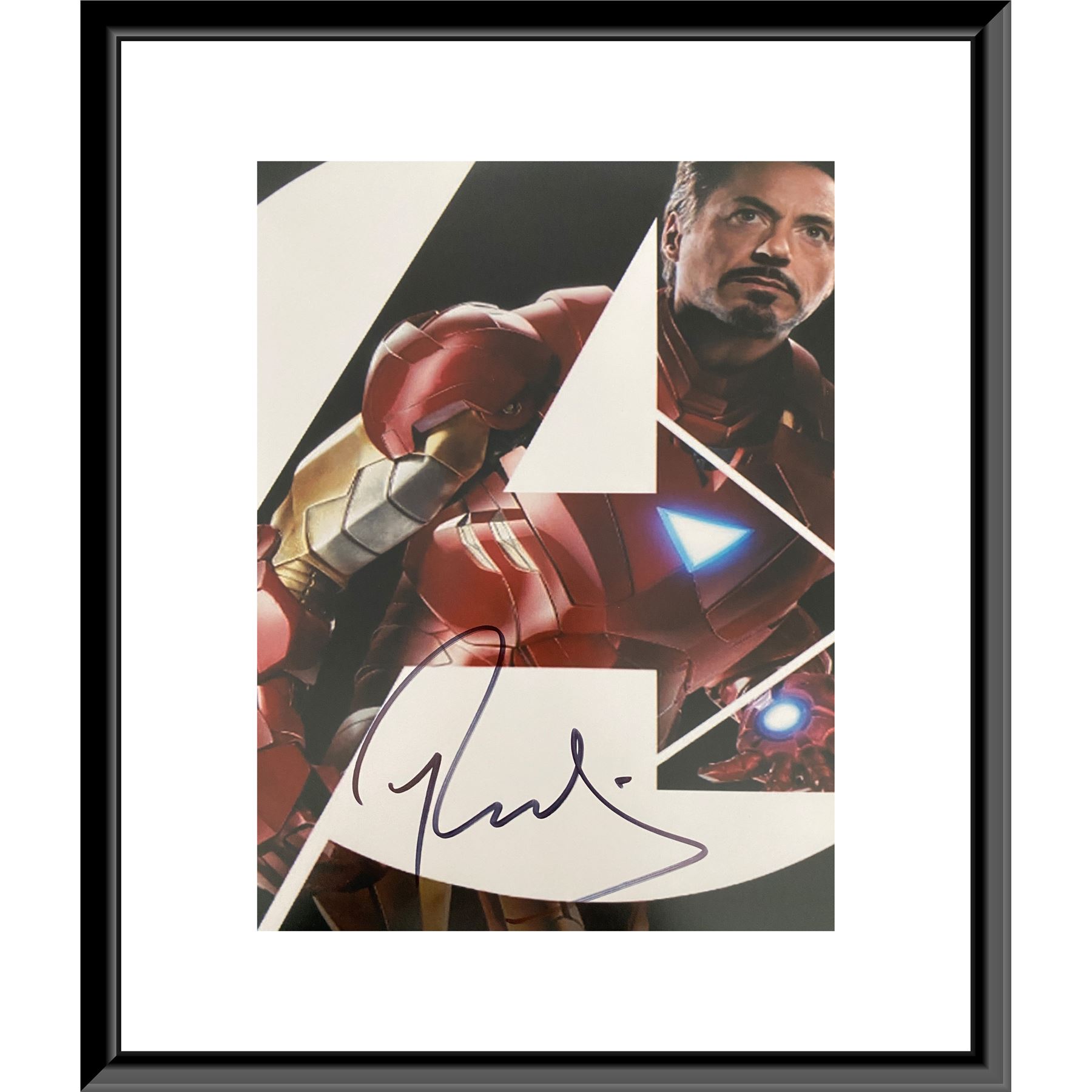 Avengers Robert Downey Jr. signed movie photo