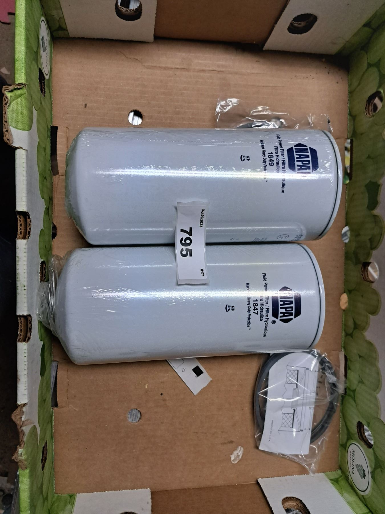 napa hydraulic filters