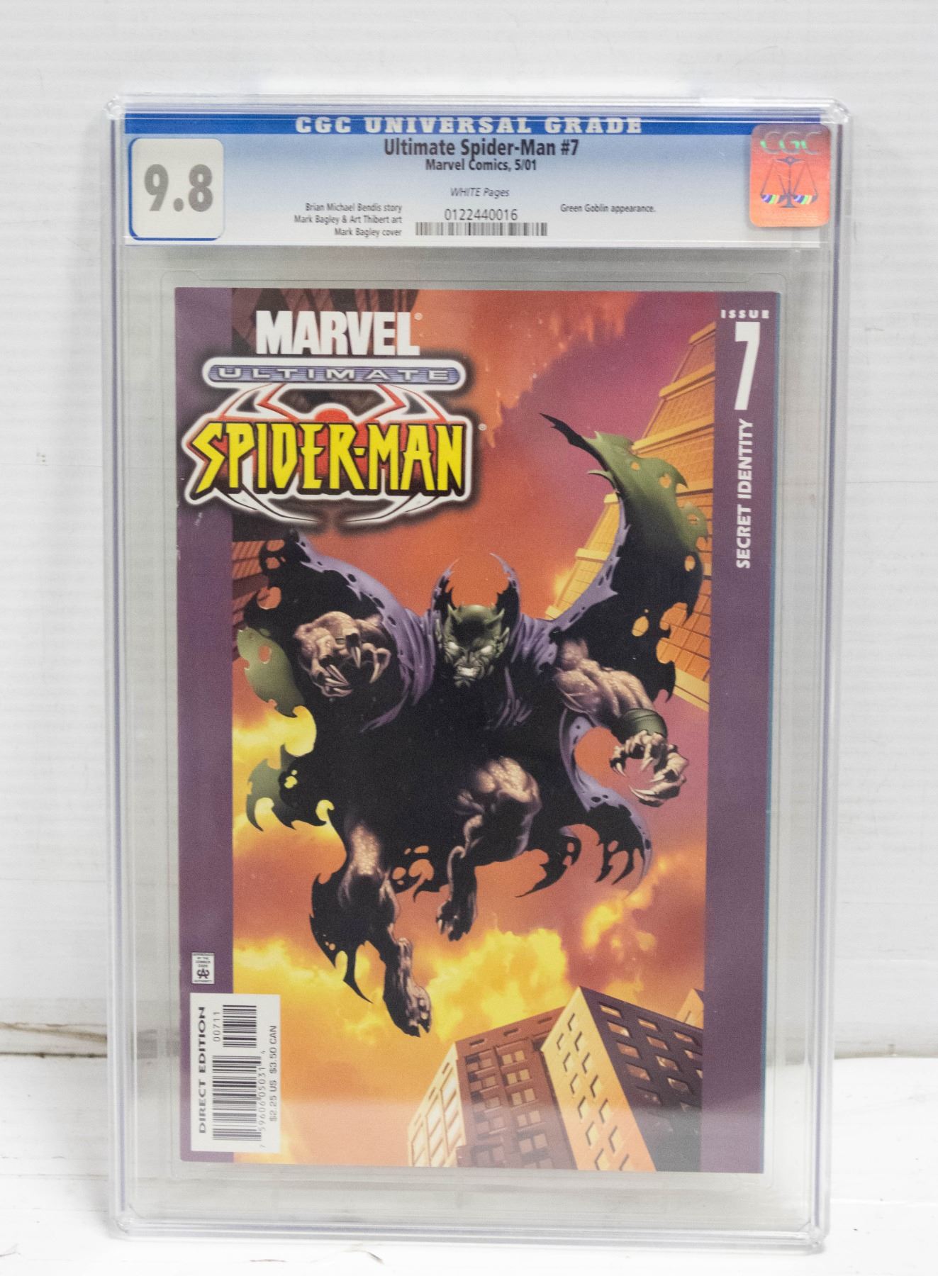 Marvel Ultimate Spider Man 7 Cgc Comic