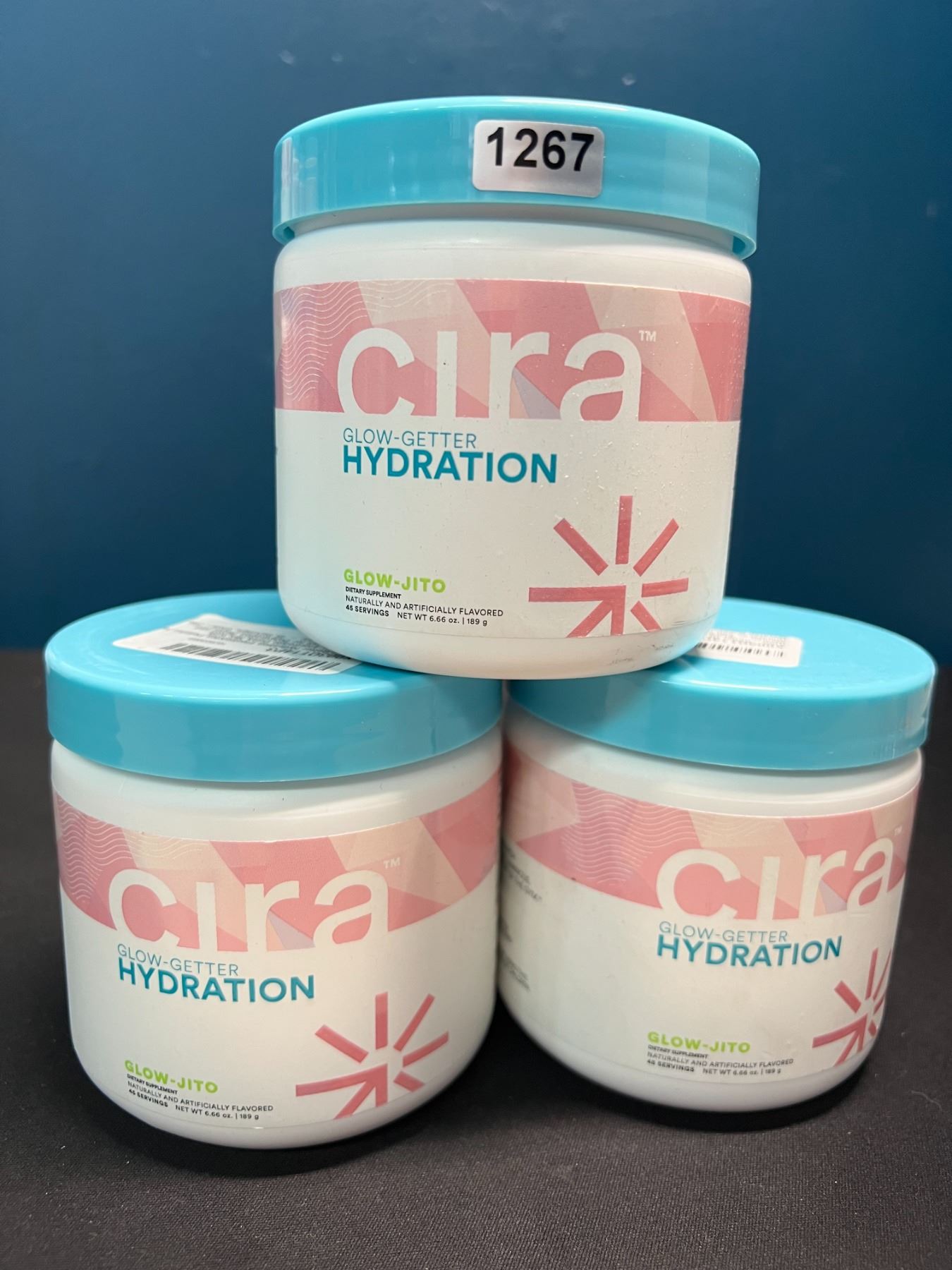 Lot of 3 Cira Glow-Getter Hydration Electrolyte Powder for Women - Glow ...