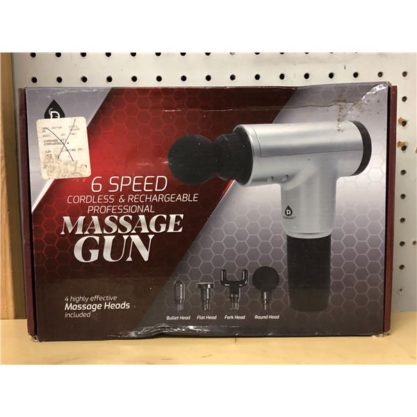 Pursonic 6 Speed Cordless And Rechargeable Professional Massage Gun Model Mg975