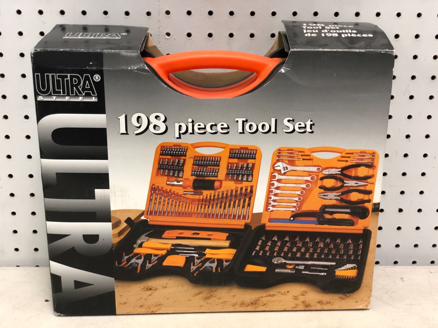 Ultra steel 198 piece tool set